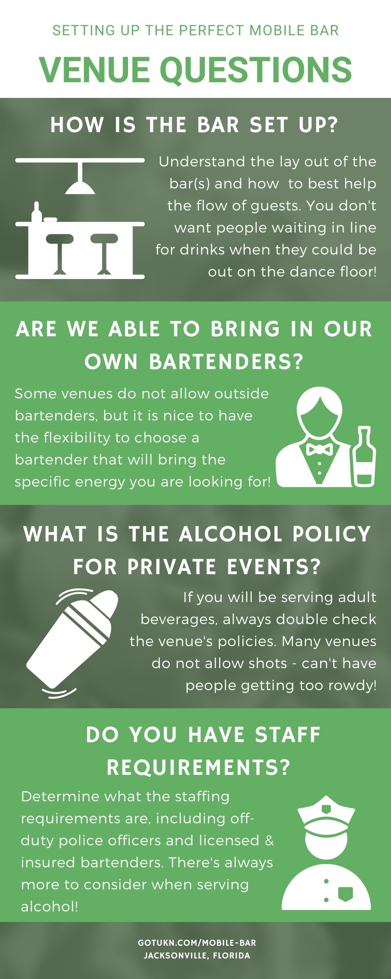 How To Set Up A Perfect Wedding Bar - Go Tuk'n